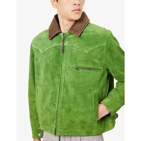 FOUND Western Barn Leather Jacket