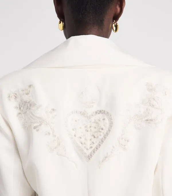 Cinq À Sept Rococo Embroidered Blazer