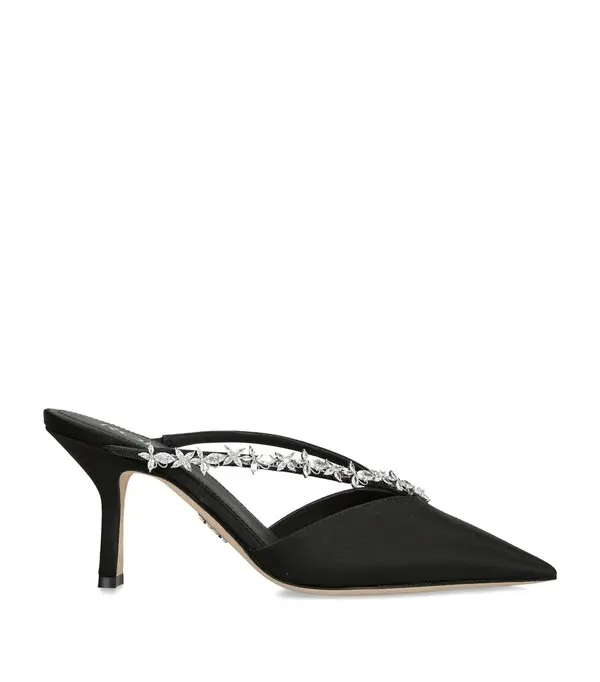 Rodo Satin Kayla Heeled Mules 75