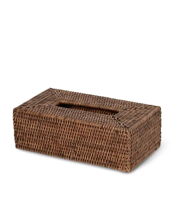 DECOR WALTHER Rattan Basket Tissue Box