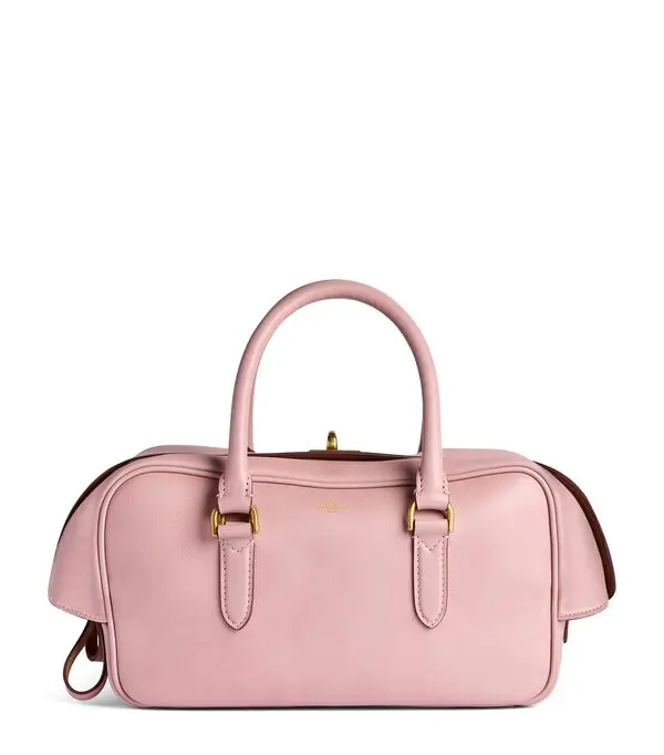 Balenciaga Lambskin Le 7 Bowling Bag
