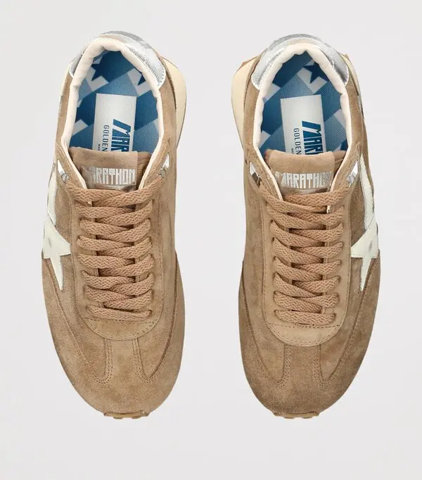GOLDEN GOOSE Suede Marathon Sneakers