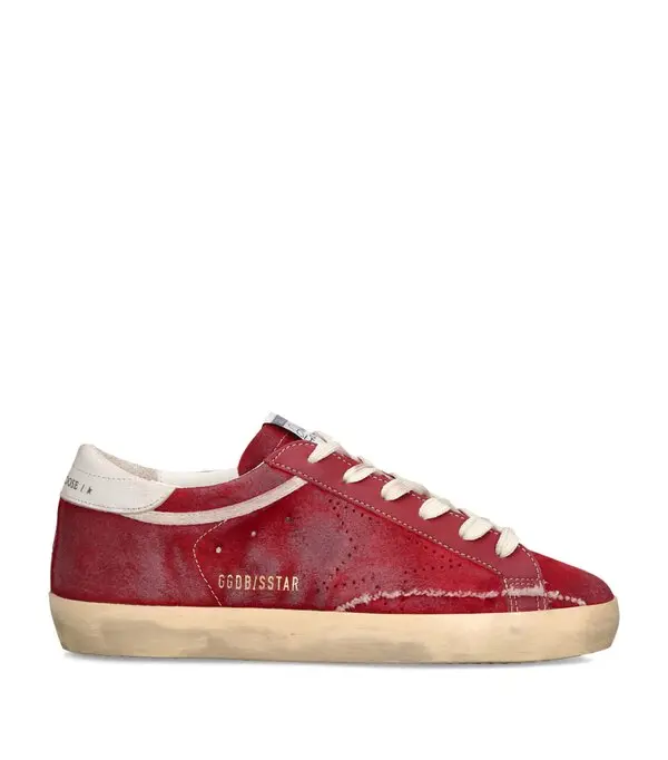 GOLDEN GOOSE Suede Superstar Low Top Sneakers