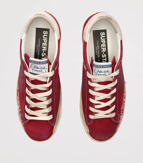 GOLDEN GOOSE Suede Superstar Low Top Sneakers