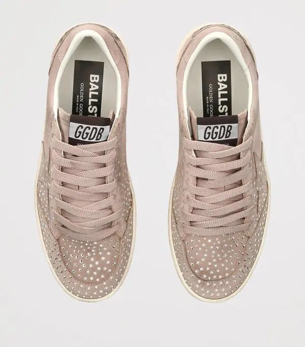 GOLDEN GOOSE Suede Embellished Ball Star Sneakers