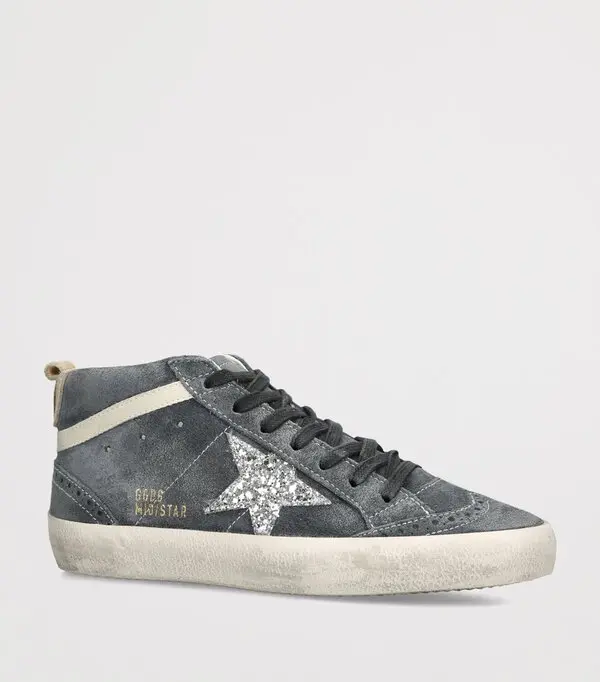 GOLDEN GOOSE Suede Mid Star Sneakers