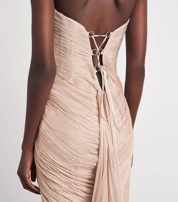MARIA LUCIA HOHAN Zephyra Gown - Pink