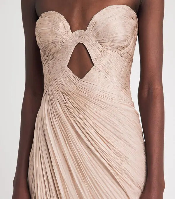 MARIA LUCIA HOHAN Zephyra Gown - Pink