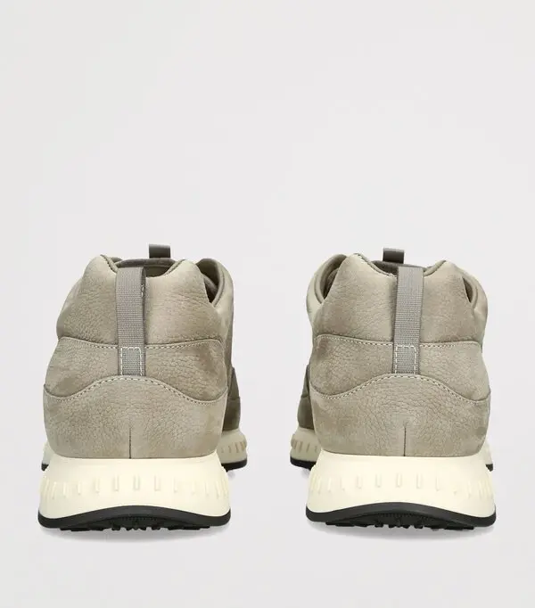 John Lobb Leather Stream Laced Sneakers