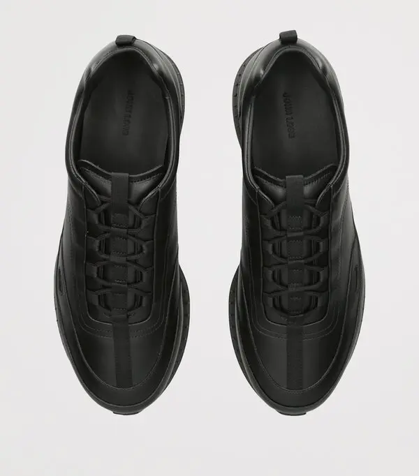 John Lobb Leather Stream Laced Sneakers