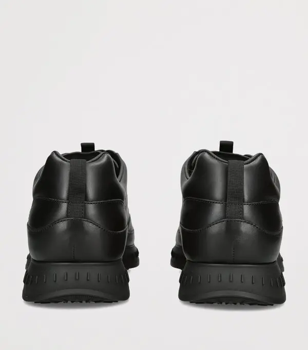 John Lobb Leather Stream Laced Sneakers