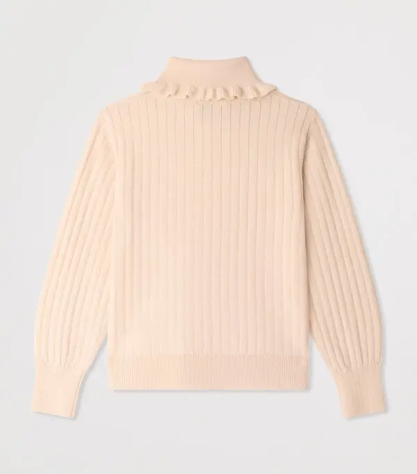Bonpoint Wool-cotton Rollneck Jumper