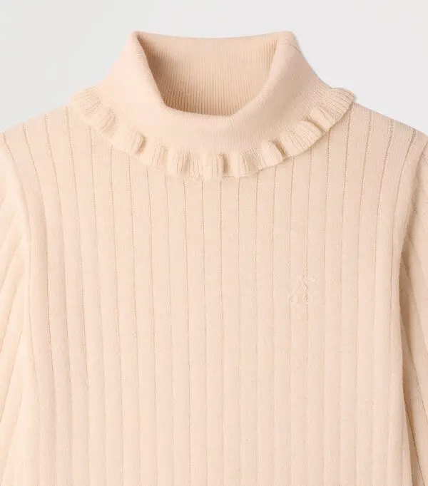 Bonpoint Wool-cotton Rollneck Jumper
