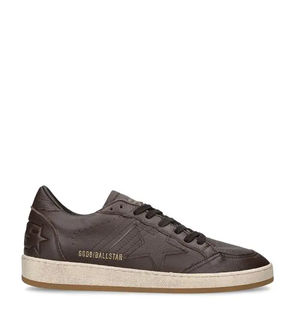 GOLDEN GOOSE Leather Ball Star Sneakers