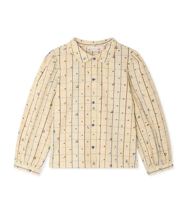 Bonpoint Cotton Check Blouse