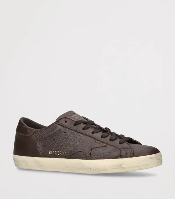 GOLDEN GOOSE Leather Super-star Sneakers