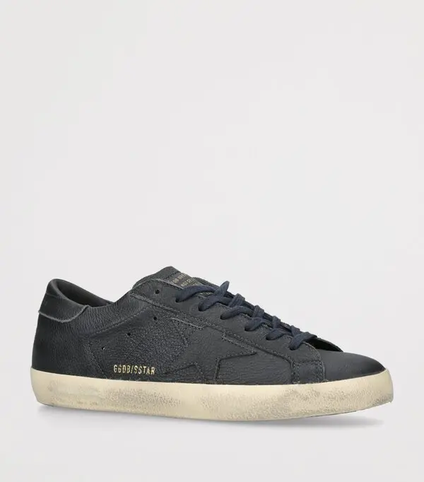 GOLDEN GOOSE Leather Super-star Low Top Sneakers