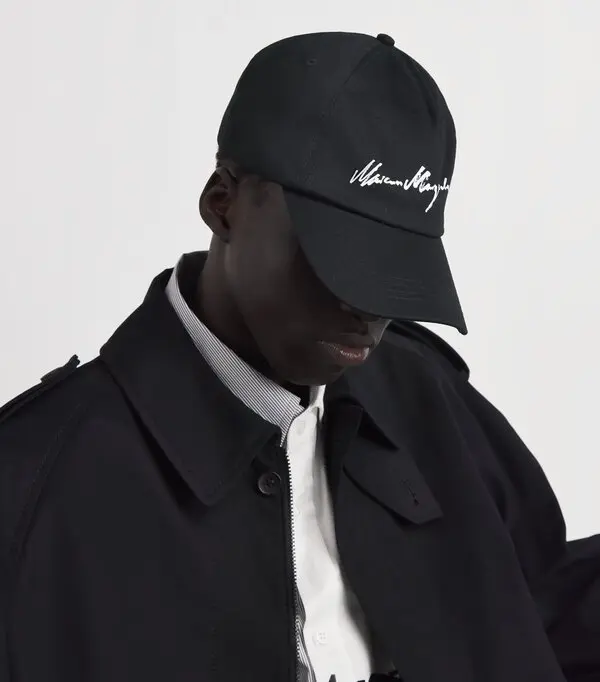 MAISON MARGIELA Cotton Logo Cap
