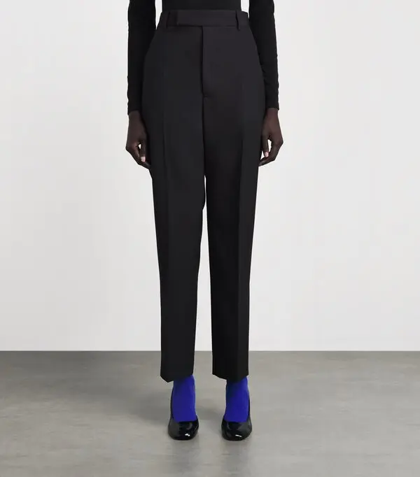 JIL SANDER Virgin Wool Tailored Trousers
