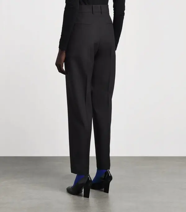 JIL SANDER Virgin Wool Tailored Trousers