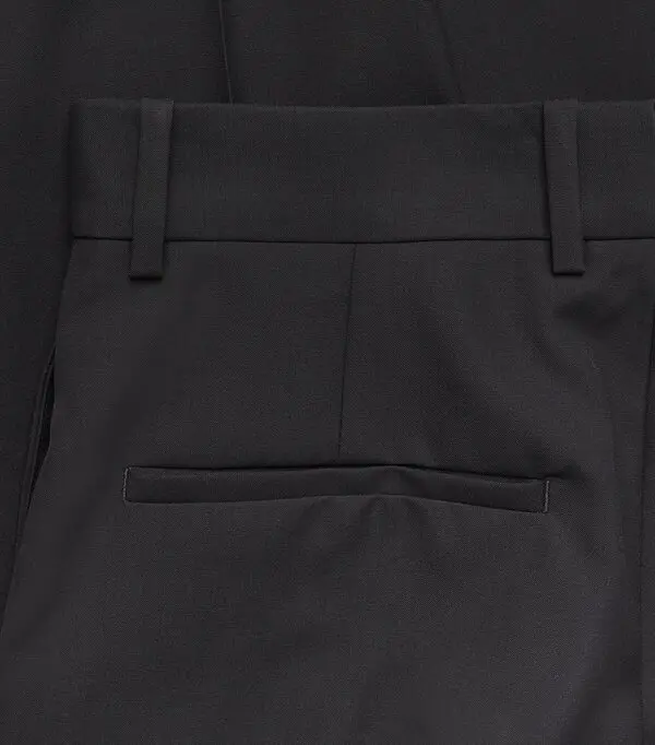 JIL SANDER Virgin Wool Tailored Trousers