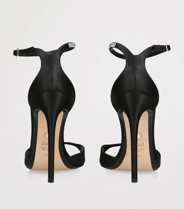 ALEVI MILANO Ninel Xtal Heeled Sandals - Black