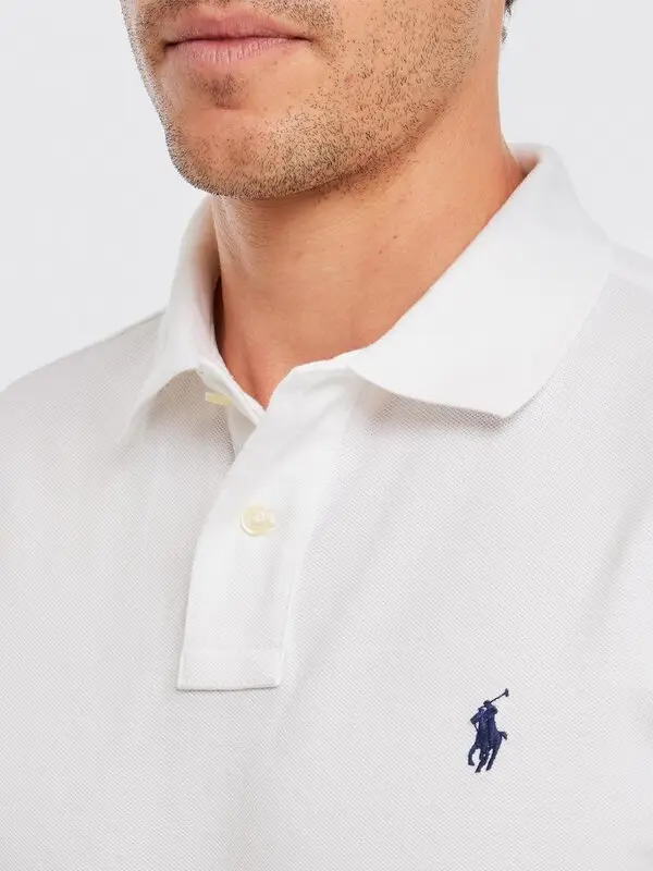 Polo Ralph Lauren Cotton Polo Shirt With Mini Logo