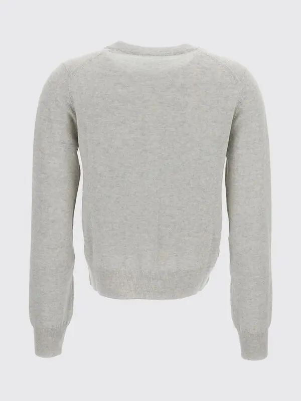 Maison Kitsuné Embroidered Logo Crewneck Cardigan