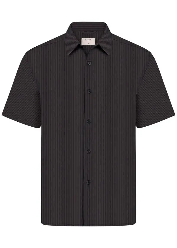 PERCIVAL Striped Seersucker Shirt
