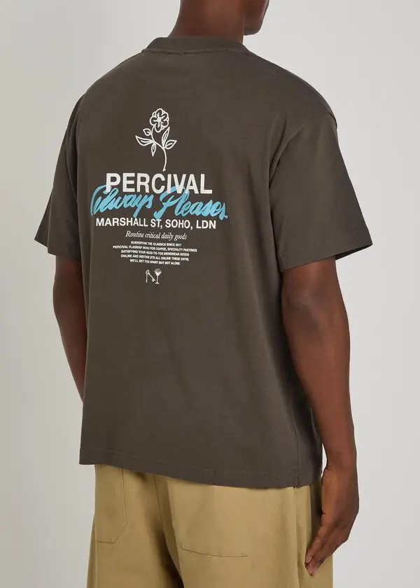 PERCIVAL Printed Cotton T-shirt