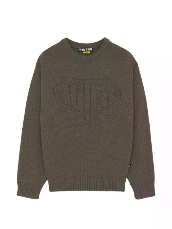 IUTER Links Logo-knit Sweater