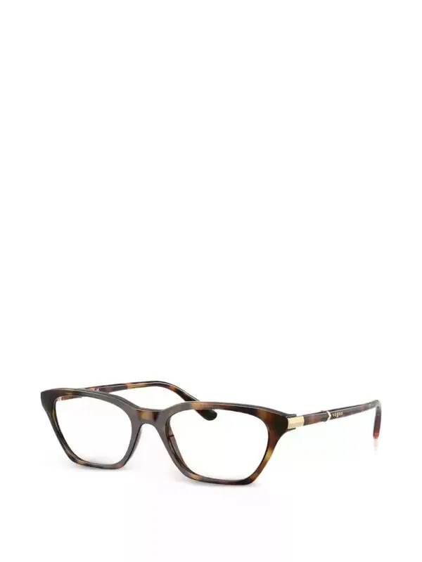 VOGUE EYEWEAR Cat-eye Tortoiseshell-effect Glasses