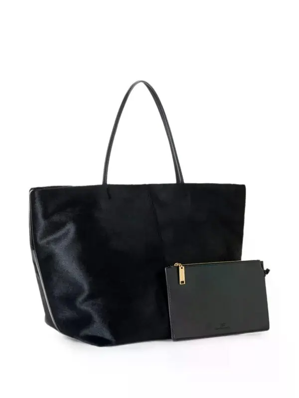 Elisabetta Franchi Large Leather Tote Bag