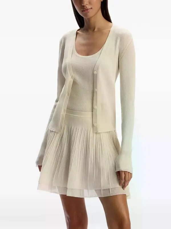 12 STOREEZ Layered Ribbed Skirt