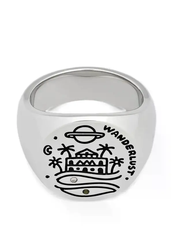 Tom Wood Wanderlust Signet Ring