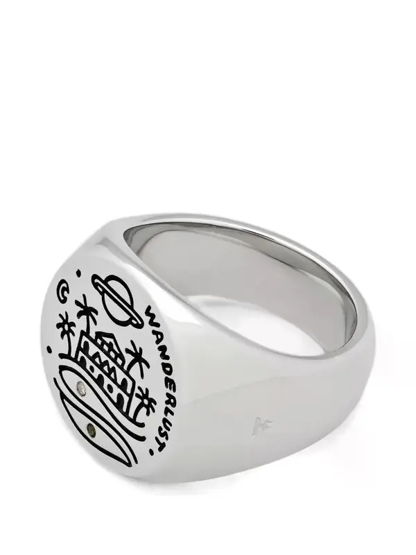 Tom Wood Wanderlust Signet Ring