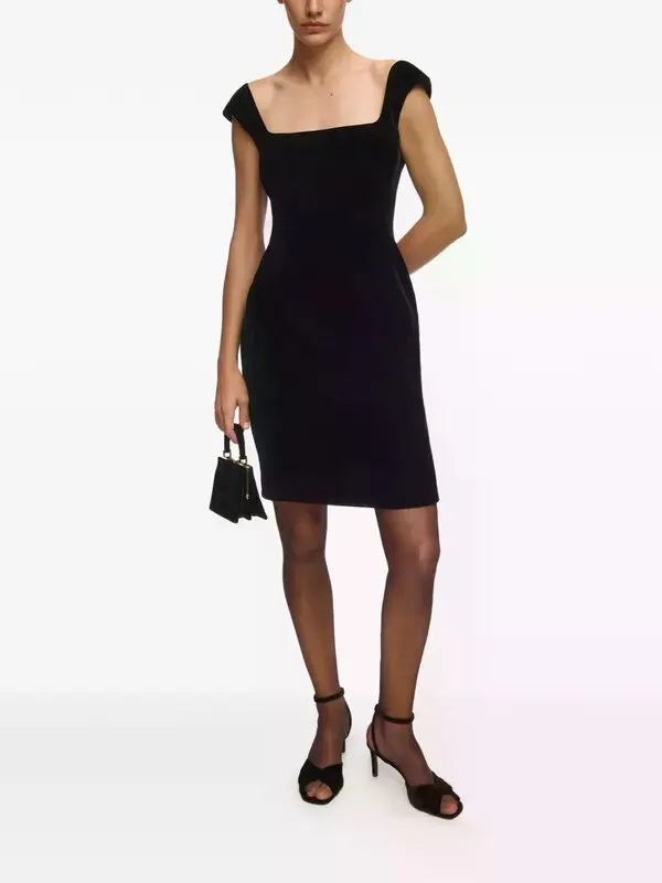 12 STOREEZ Vaganova Velvet Mini Dress