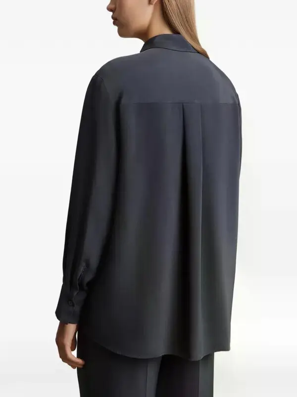 12 STOREEZ Mulberry Silk Shirt