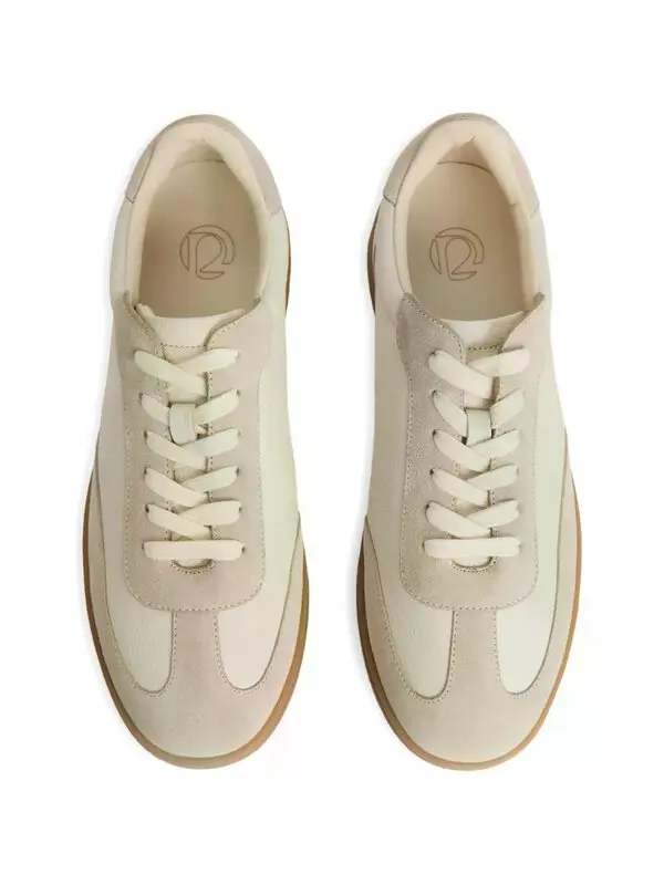 12 STOREEZ Lace-up Panelled Sneakers