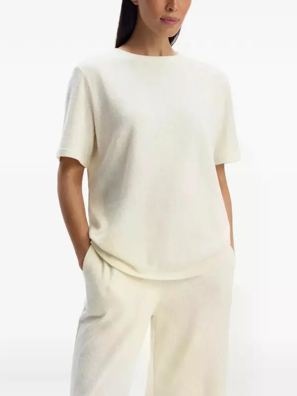 12 STOREEZ Textured Finish Crewneck T-shirt