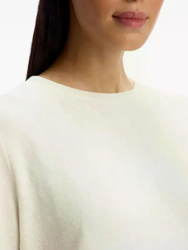 12 STOREEZ Textured Finish Crewneck T-shirt