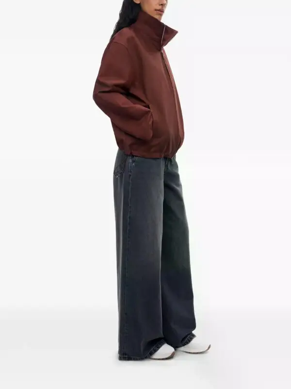 12 STOREEZ Wide-leg Jeans With Drawstring Waist
