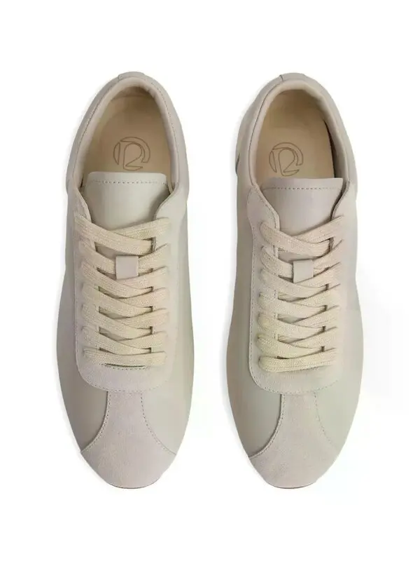 12 STOREEZ Suede Panelled Sneakers