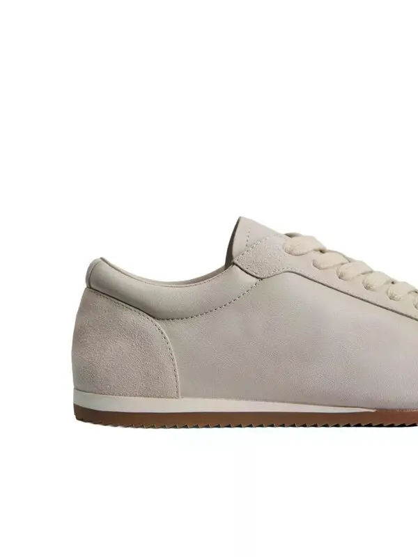 12 STOREEZ Suede Panelled Sneakers
