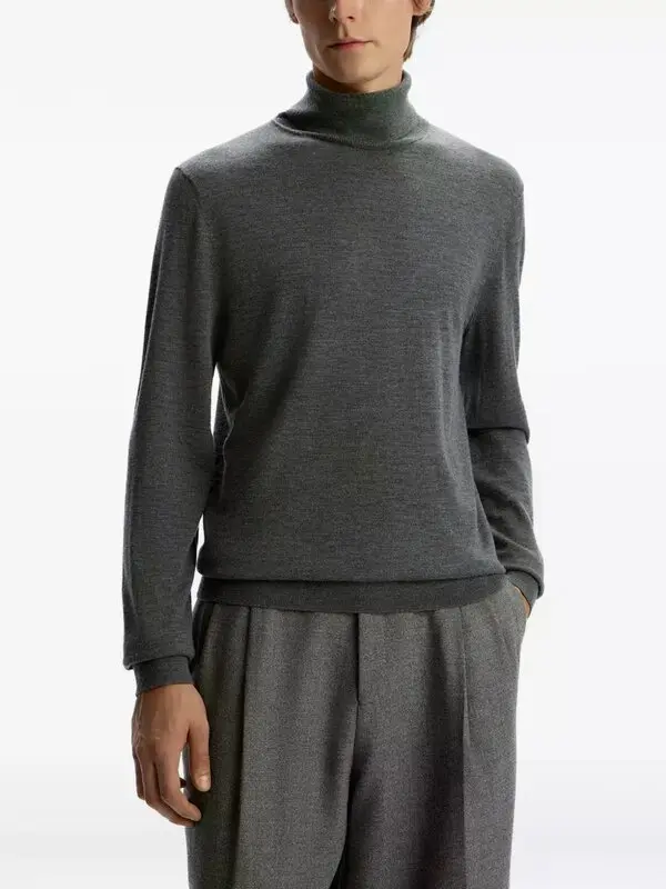 12 STOREEZ Roll-neck Merino Sweater