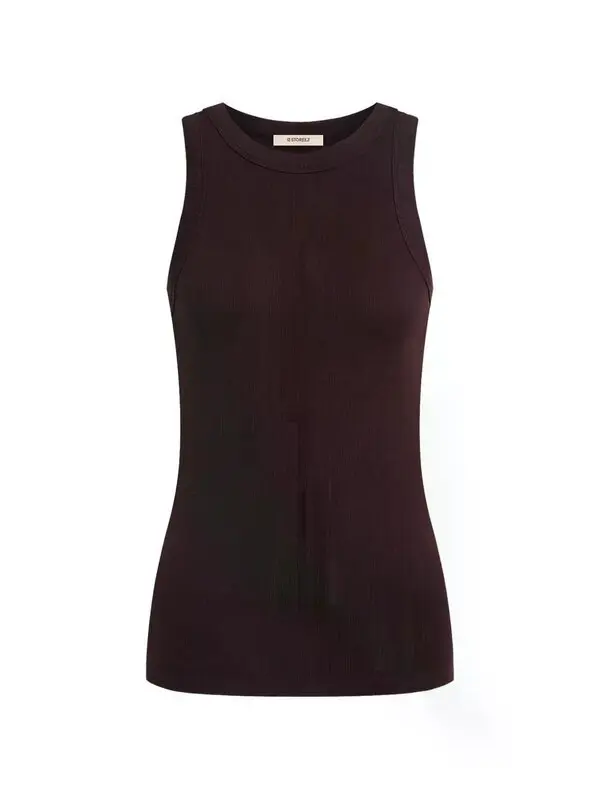 12 STOREEZ Ribbed Racer Back Tank Top