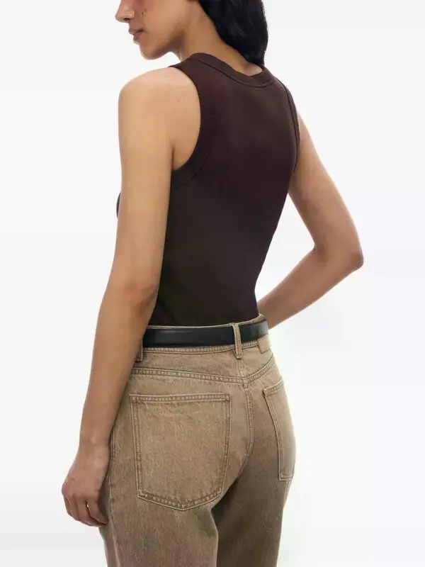 12 STOREEZ Ribbed Racer Back Tank Top