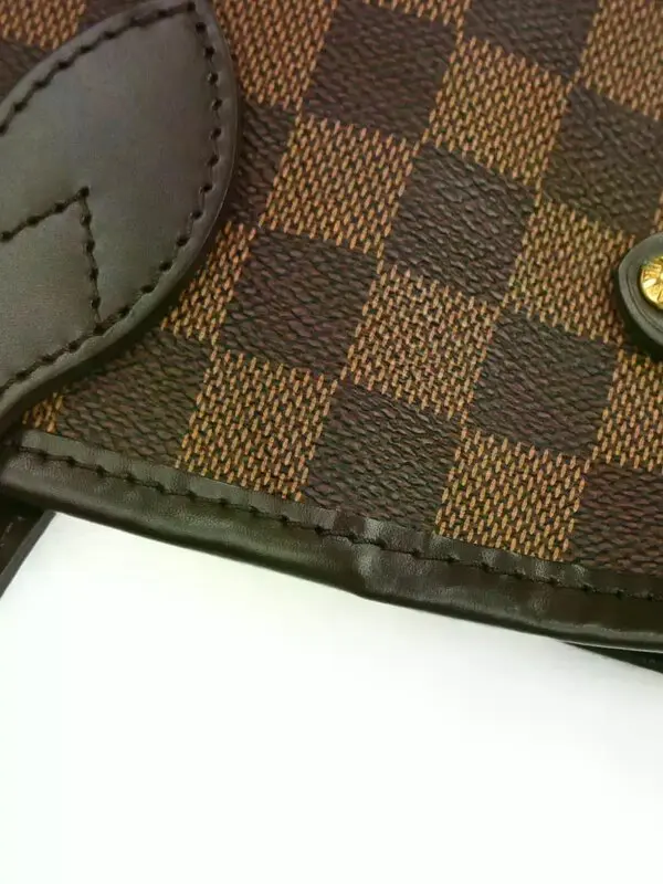 LOUIS VUITTON Damier Ebène Neverfull Mm Tote Bag