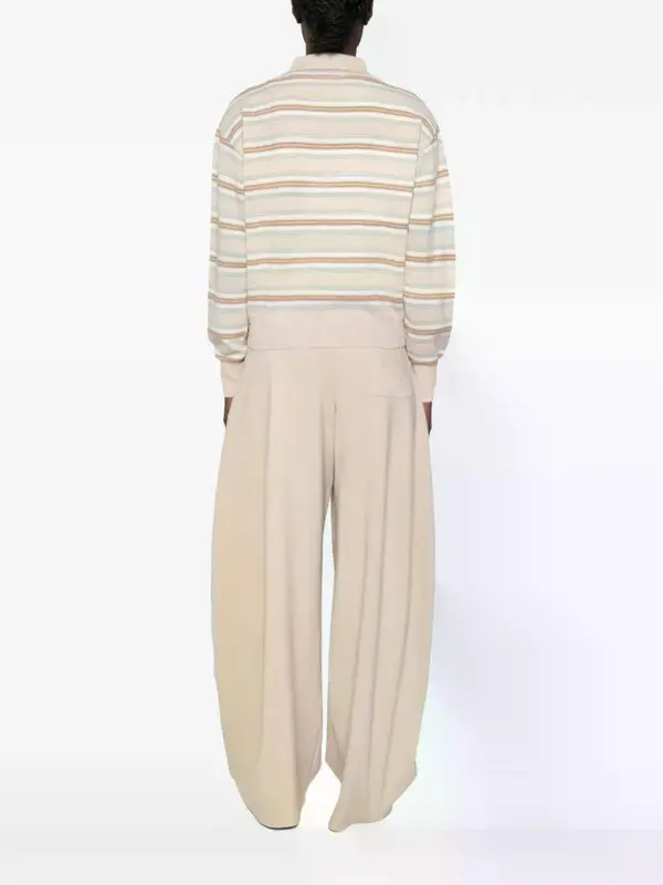 Guest In Residence Striped Polo Top