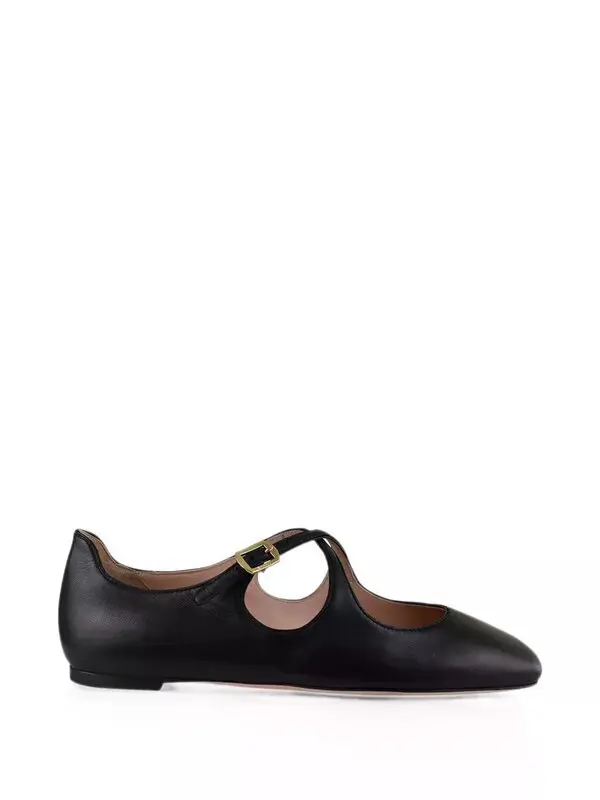 Bally Rina Flats In Leather